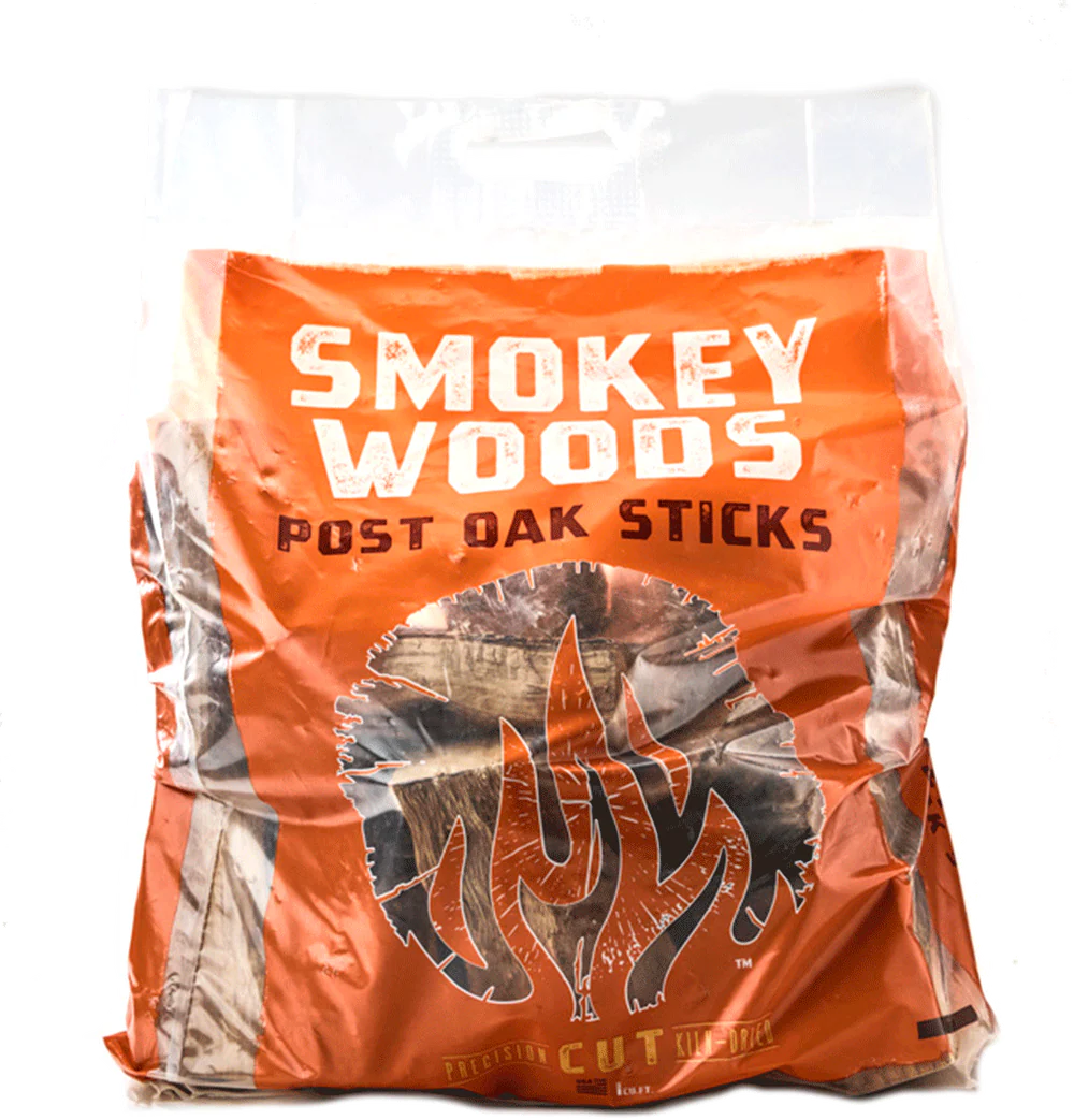 Smokey Woods™ Bagged Post Oak Mini Log Wood Splits | Cooking Wood — The ...