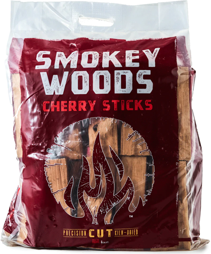 Smokey Woods™ Bagged Cherry Mini Log BBQ Wood Splits | Cooking Wood ...