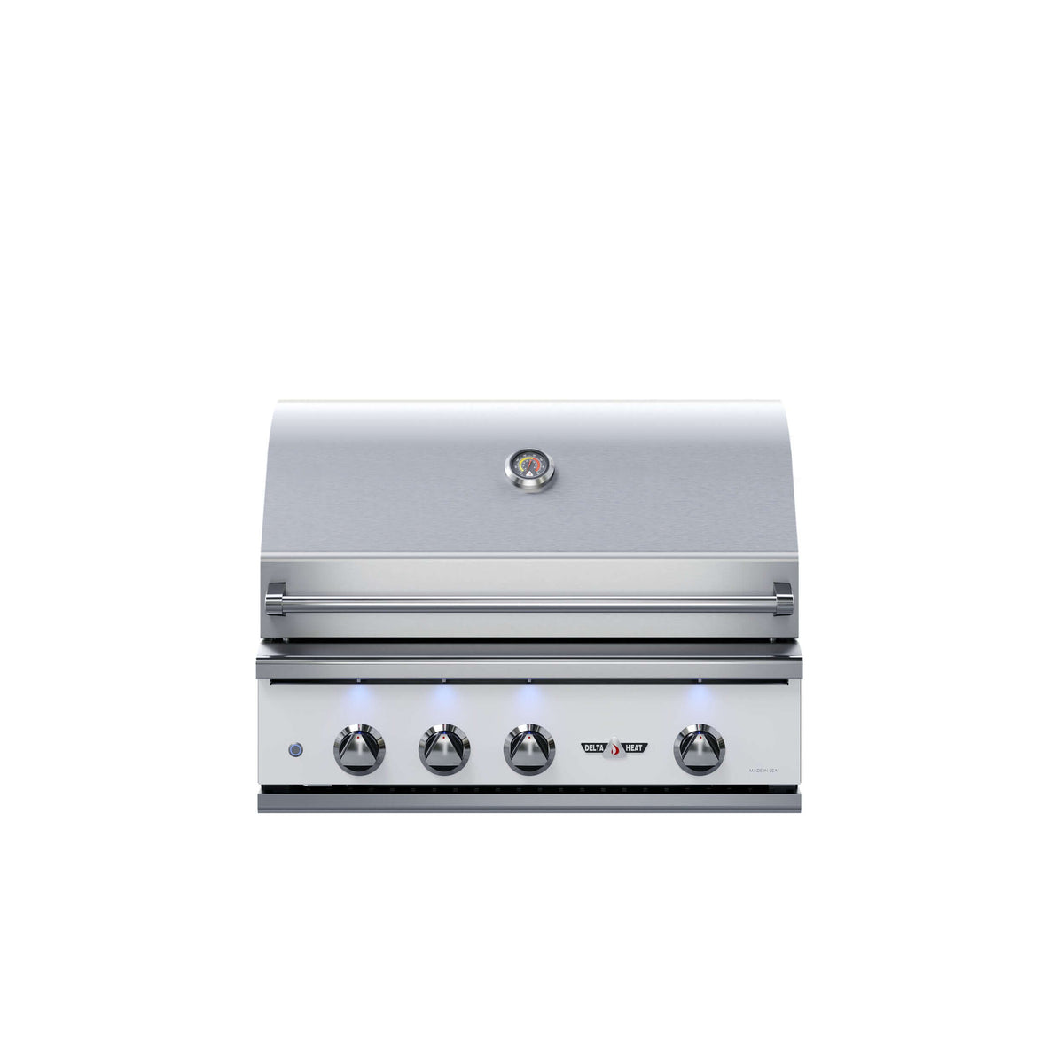 Delta Heat 32" Built-In Gas Grill | White Display Panel — The Kansas ...