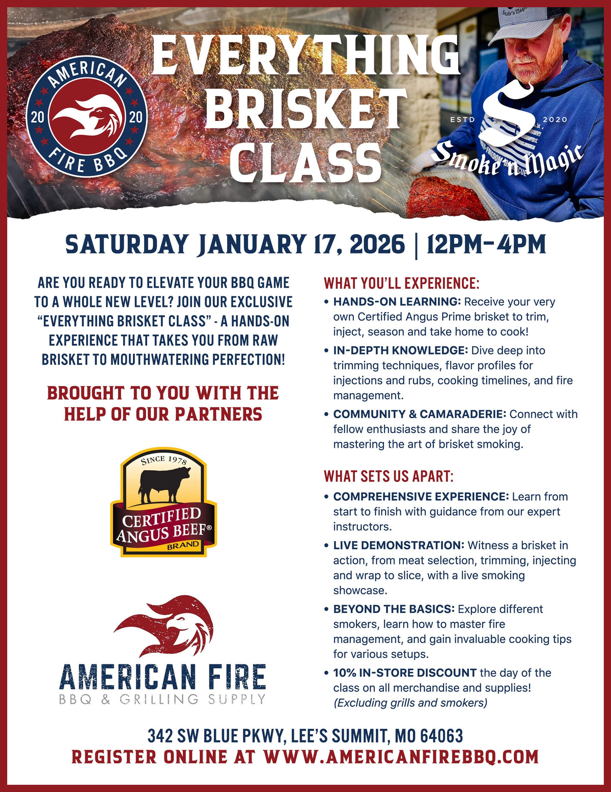 Everything Brisket Class | Presented by Smoke'n Magic — The Kansas City ...