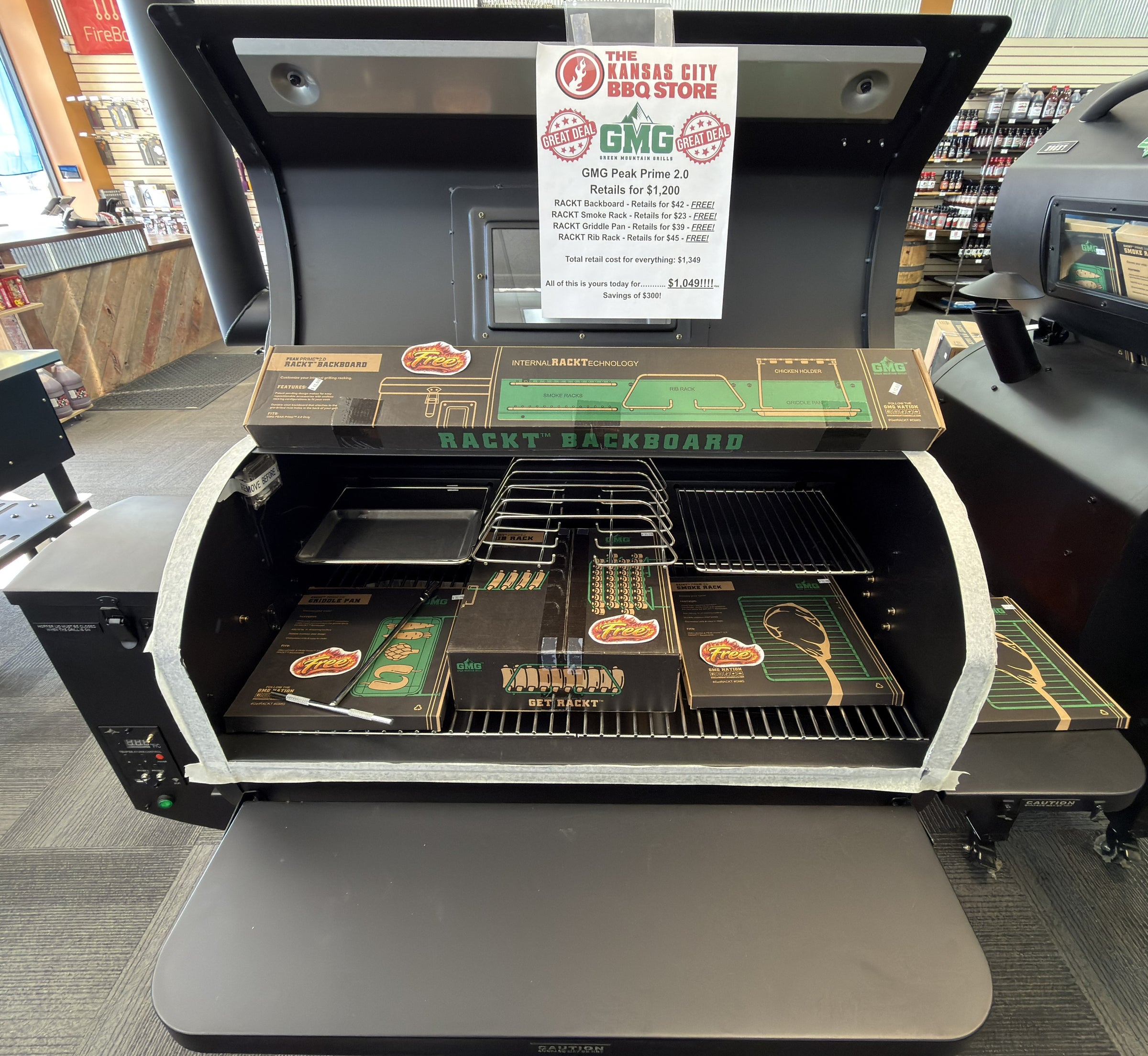 GMG Peak Prime 2.0 Bundle — The Kansas City BBQ Store