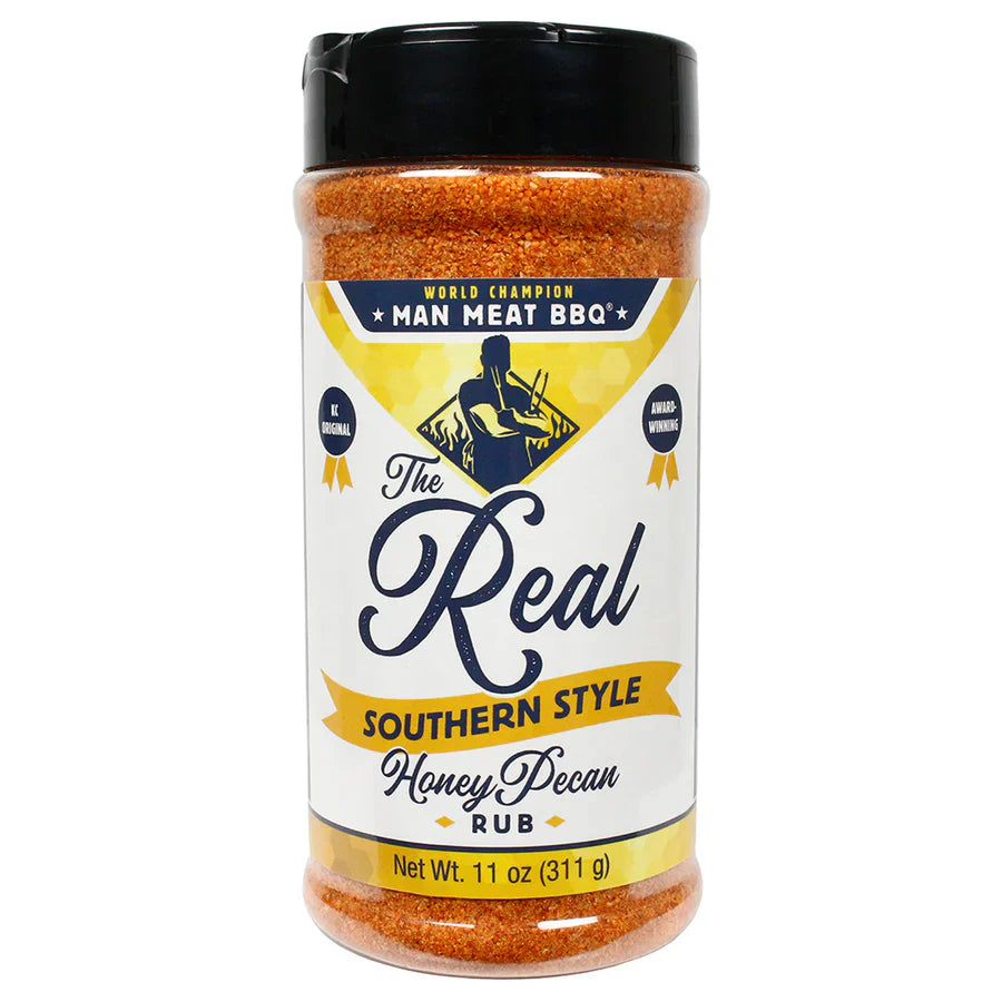 Man Meat BBQ Souther Style Honey Pecan BBQ Rub | Seasoning for Pork ...
