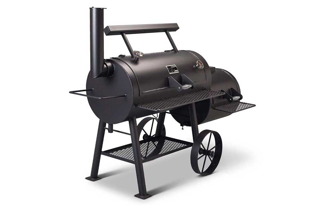 Yoder Smokers Loaded Wichita Offset Wood Fire Smoker - Made in America ...