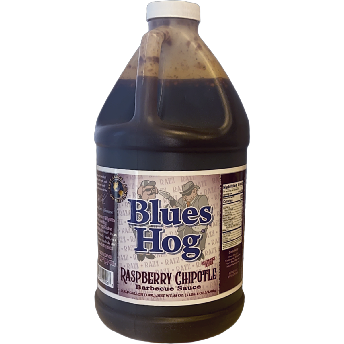 Blues Hog Raspberry Chipotle BBQ Sauce | Half Gallon — The Kansas City ...