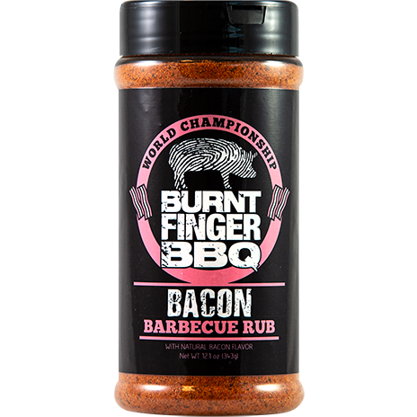 Burnt Finger BBQ Bacon Barbecue Rub 12,1 oz. — The Kansas City BBQ Store