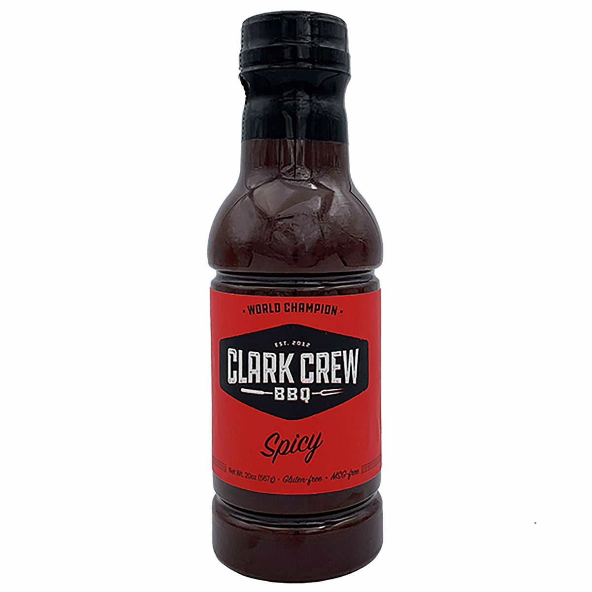 Clark Crew BBQ Sauce barbecue épicée 20 oz. — The Kansas City BBQ Store