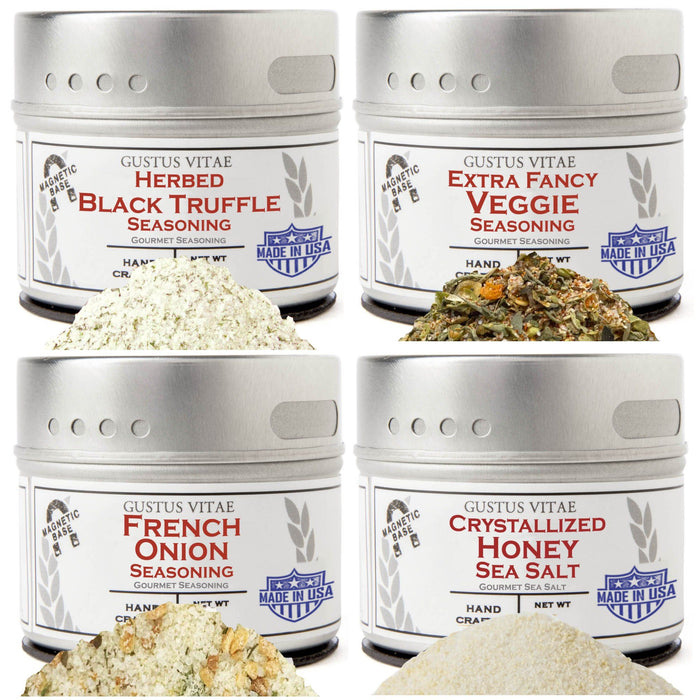 Extra Fancy Gourmet Seasonings & Salts Collection | Set of 4 | The ...
