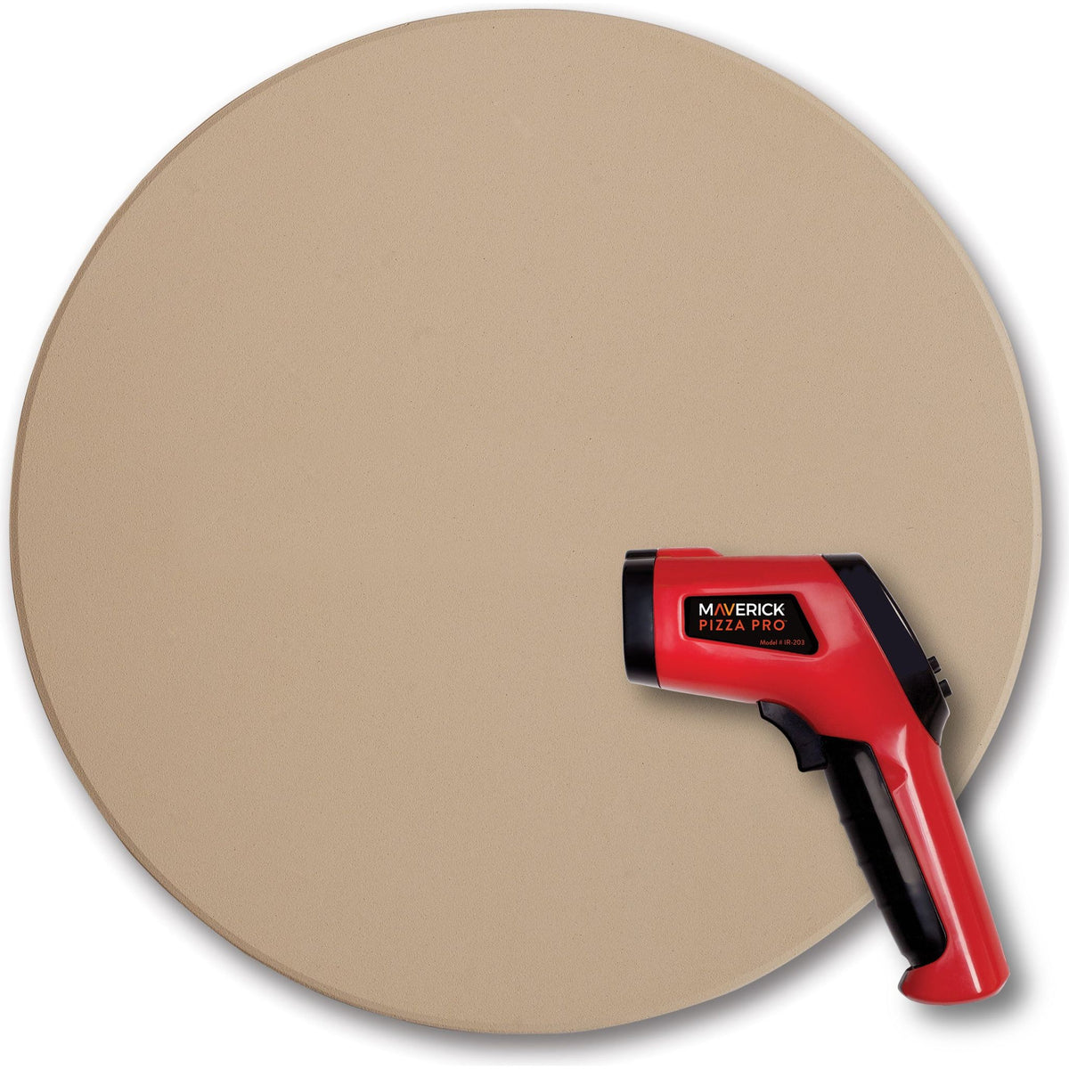 Maverick Pizza Pro Grilling Stone w/ Infrared Thermometer — The Kansas City BBQ Store