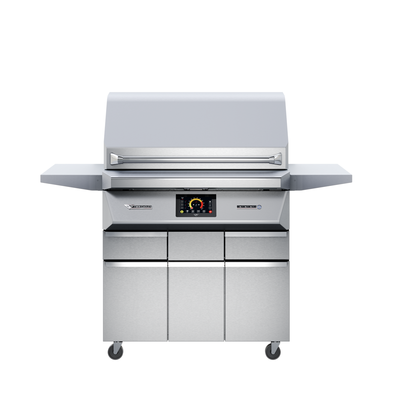 American Fire BBQ & Grilling Supply | Twin Eagles 36" Pellet Grill on Grill Cart — The Kansas ...