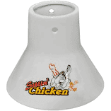 The Original Sittin' Chicken Ceramic Stand — The Kansas City BBQ Store