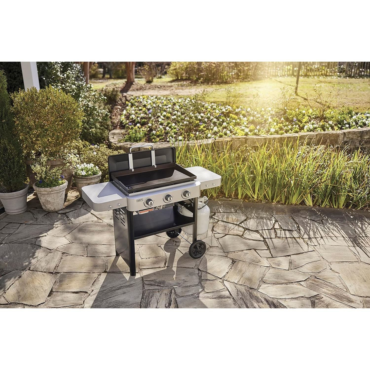 Weber® 28" Rust-Resistant Griddle — The Kansas City BBQ Store